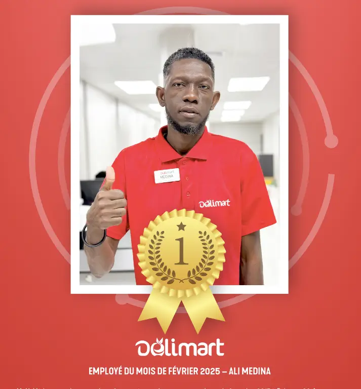 Employé du mois – Delimart | Haïti